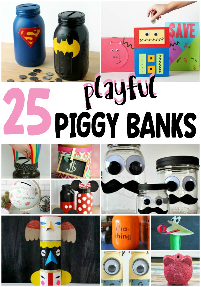 25 Playful Piggy Banks For Penny Pinching Kids